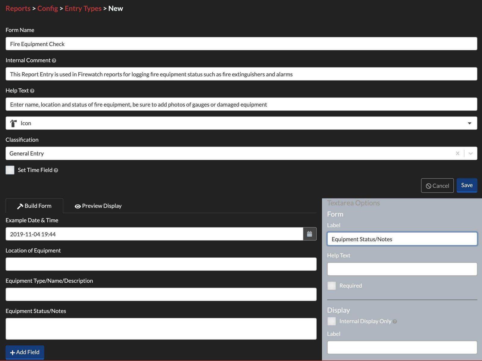 Create Custom Reports — THERMS - Security Incident Report Software